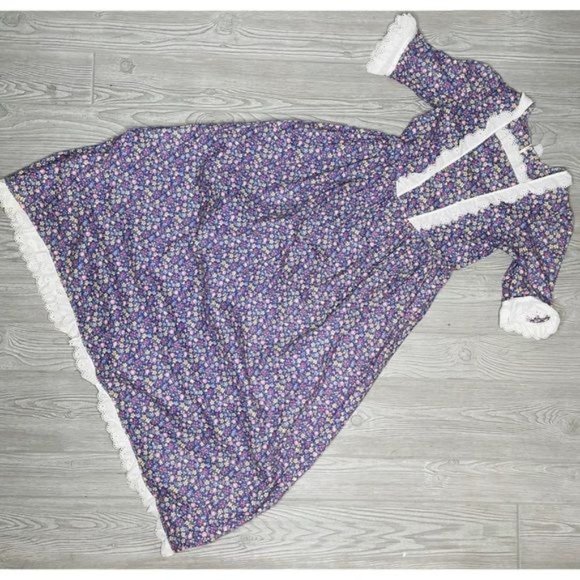 Hand Crafted | Dresses | Vintage Hand Made Cottage Core Prairie Dress ...